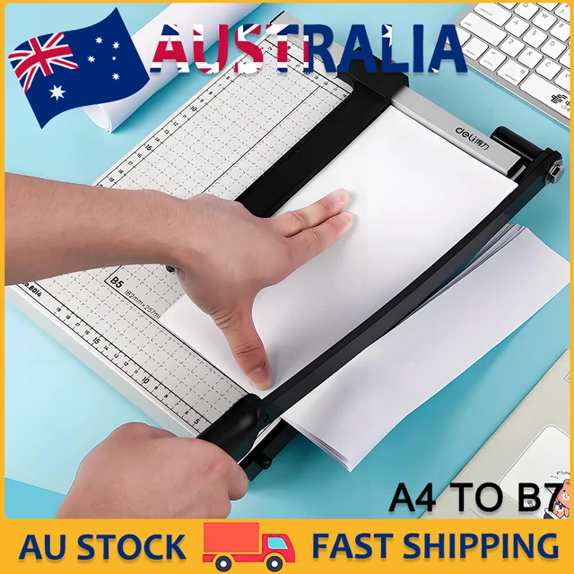 PREMIUM METAL PAPER Cutter Size A4 To B7 Guillotine Page Trimmer Knife ...