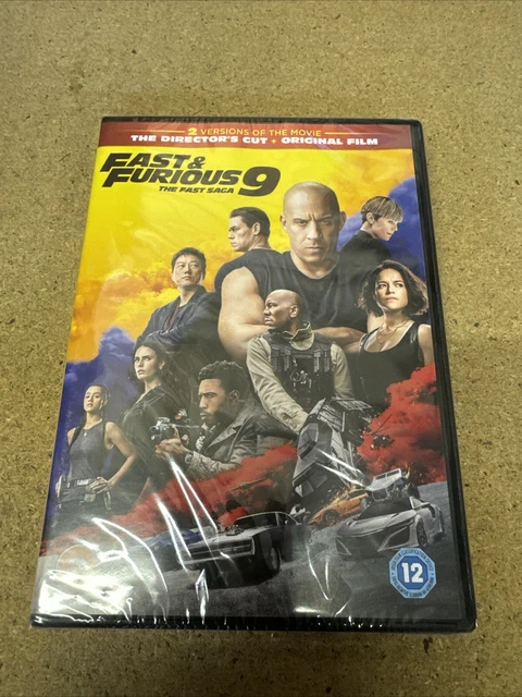 FAST & FURIOUS 9 - The Fast Saga NEW SEALED DVD £3.99 - PicClick UK