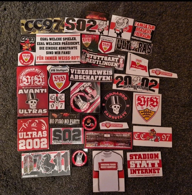 SELTENE VFB STUTTGART Ultras Aufkleber Sticker Cannstatter Kurve ...