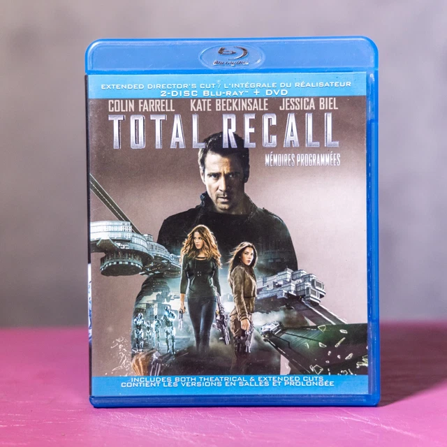 TOTAL RECALL EXTENDED Director’s Cut Blu-ray + DVD – Nearmint ...