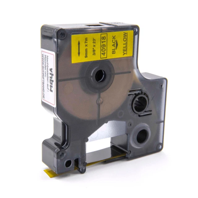 RIBBON CASSETTE B/Y 9mm for Dymo Labelpoint 300, LabelPoint 350 £10.80 ...