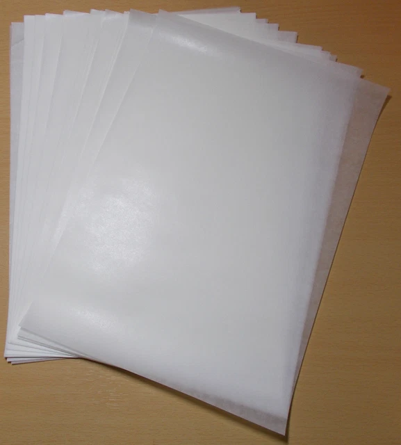WAXED PAPER DELI Sheets/Candle, Soap Wrap Craft Paper 55Gsm A4 Size £39 ...