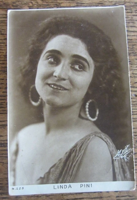 CARTOLINA D'EPOCA - Linda Pini - attrice - postcard EUR 5,00 - PicClick IT