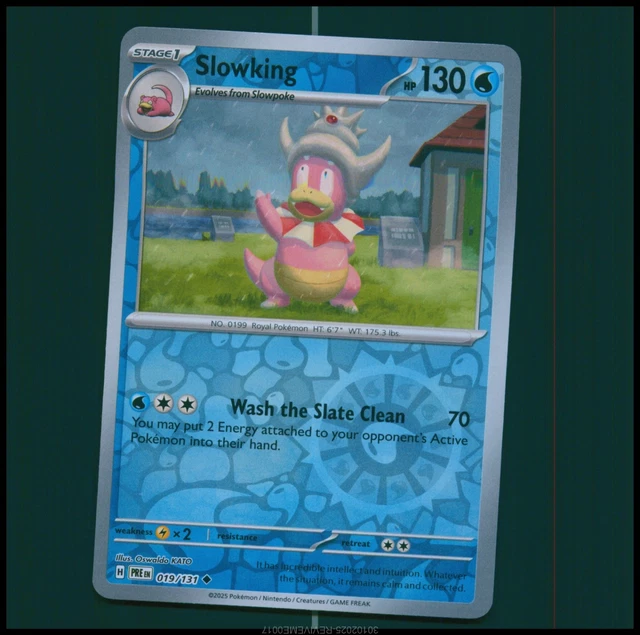 SLOWKING UNCOMMON SV: Prismatic Evolutions 019/131 NM $1.00 - PicClick AU
