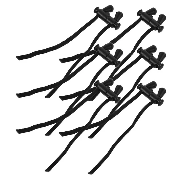 6 PCS ELASTIC Cord Neck Pillow Straps for Travel Camping Tie down Rope ...
