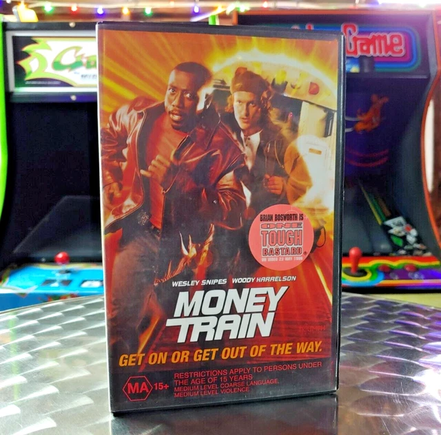 MONEY TRAIN - Snipes, Harrelson - VHS Movie Video - Big Box Ex Rental £ ...