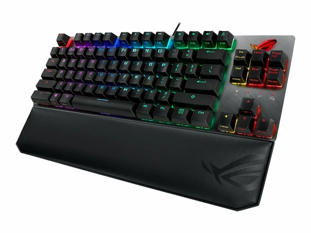 ASUS ROG STRIX Scope TKL Deluxe Keyboard backlit USB German key ...