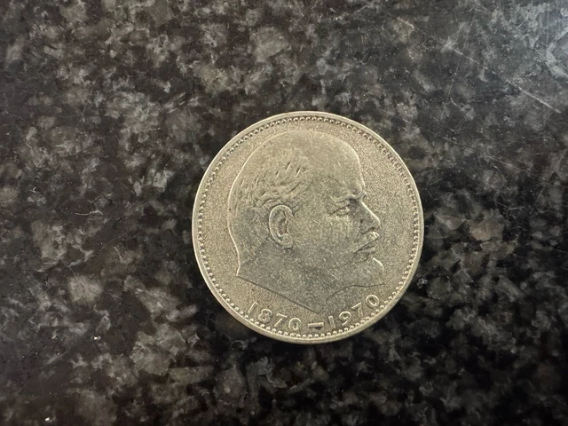 1 RUBEL GEDENK Münze 100 Jahre Lenin 1870-1970 CCCP EUR 1,00 - PicClick DE