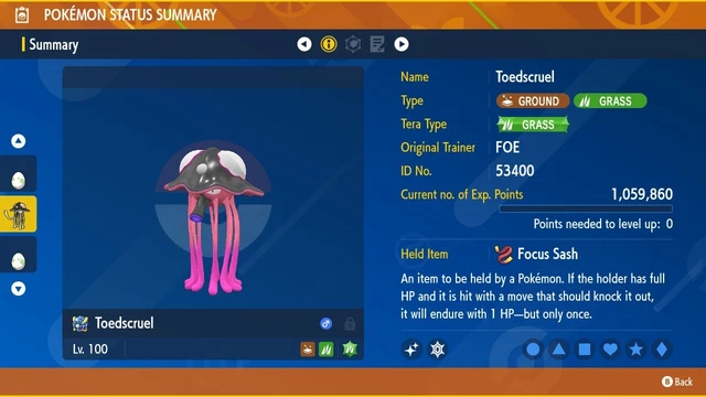 POKEMON SCARLET AND Violet Shiny Toadscool, or Toedscruel 6IVs EUR 1,13 ...