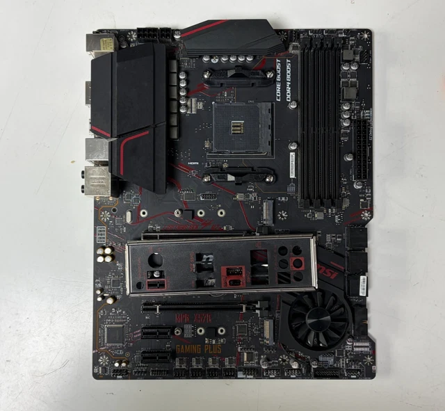 MSI MPG X570 GAMING PLUS Motherboard, AM4, DDR4, PCIe 4.0, Dual M.2 £ ...