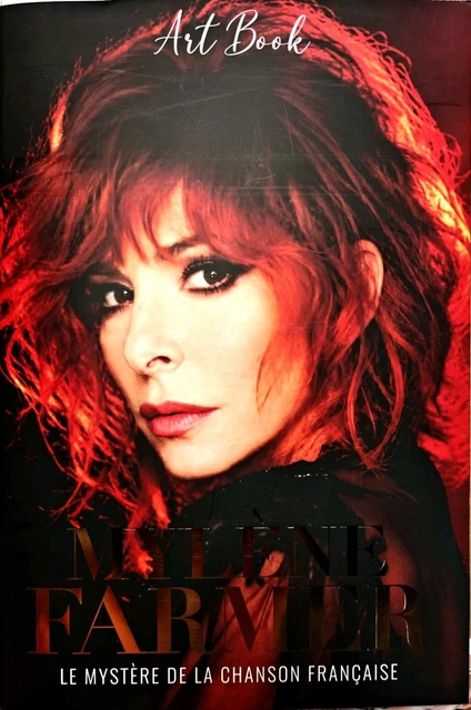 LIVRE ART BOOK Mylène Farmer Le Mystère de la Chanson Française Grand ...
