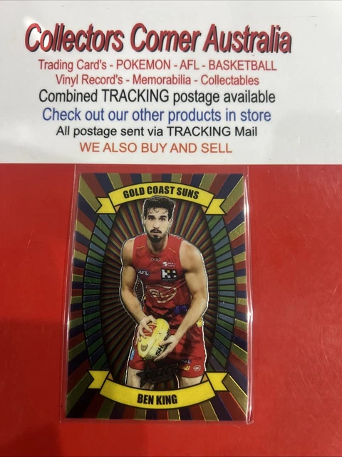 2025 SELECT FOOTY Stars Hobby CARNIVAL Ben King Gold Coast Suns 38/99 ...