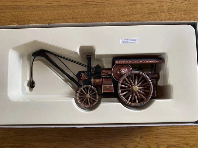 VINTAGE GLORY OF Steam Fowler B6 Crane Engine (Wolverhampton Wanderer ...