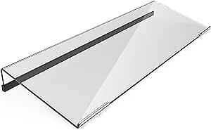 ACRYLIC TILTED COMPUTER Keyboard Stand for Ergonomic Typing, Keyboard ...