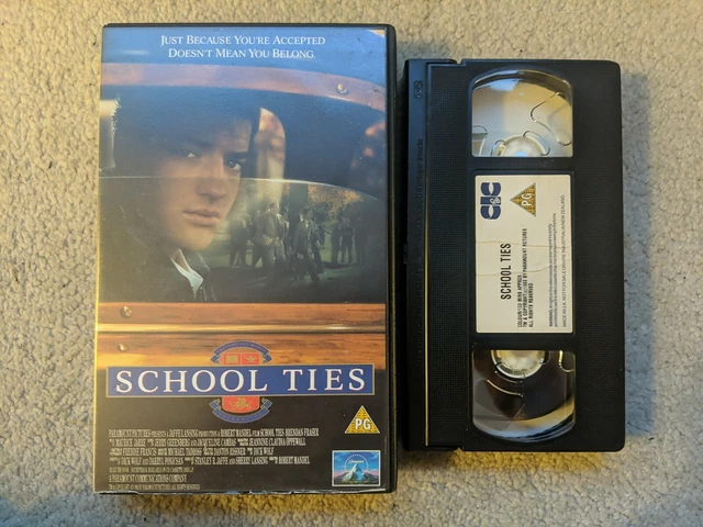 SCHOOL TIES VHS Video Big Box Ex Rental Large Case CIC £3.50 - PicClick UK