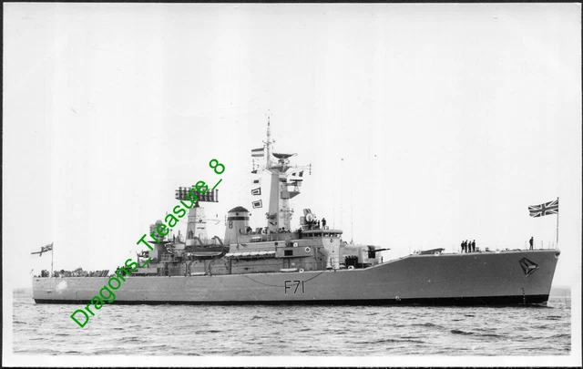 H.M.S. SCYLLA (F71), Photo, Royal Navy Leander-class Frigate, 1970–1993 ...