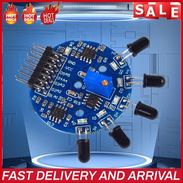 FIRE DETECTION SENSOR Module Dual Output Flame Detection Module ...