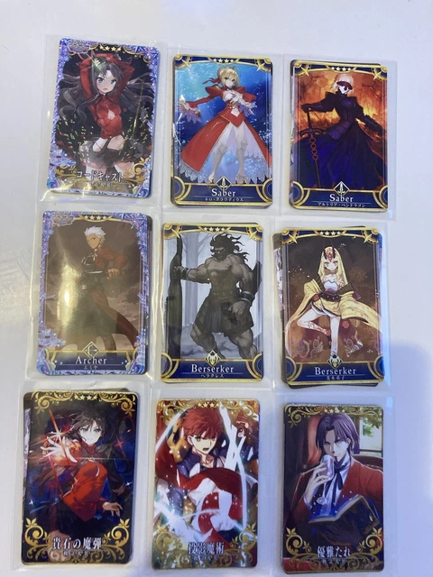 FATE/GRAND ORDER ARCADE 4 Karten Mystery Pack (garantiert 4*) - Japan ...