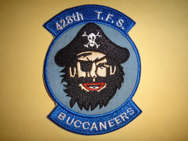 USAF 428TH TACTICAL Fighter Squadron BUCCANEERS Vietnam War Patch £13. ...