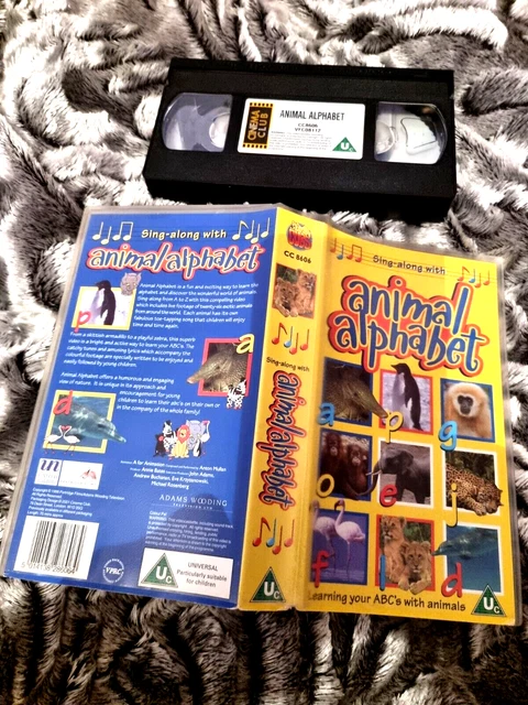 ANIMAL ALPHABET (VHS, 1991) £9.00 - PicClick UK