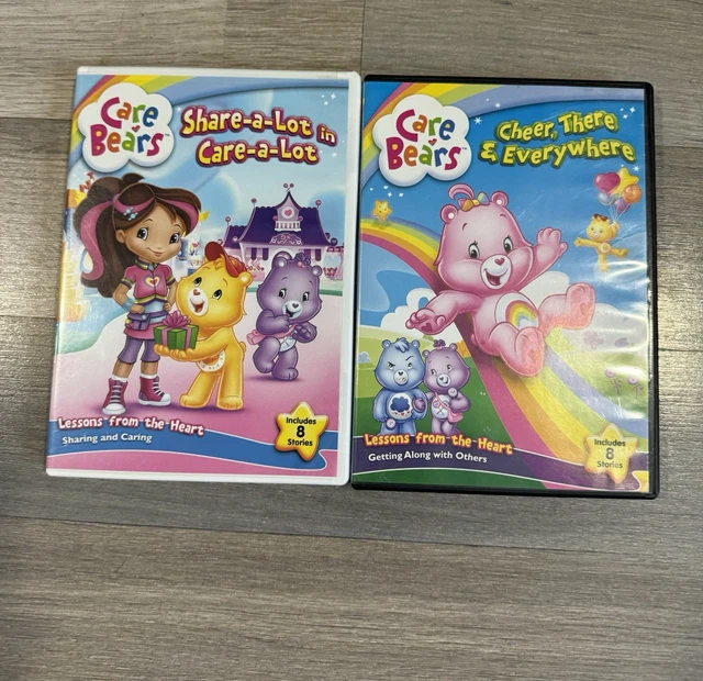 CARE BEARS DVD Lessons From The Heart Share-a-lot Cheer There ...