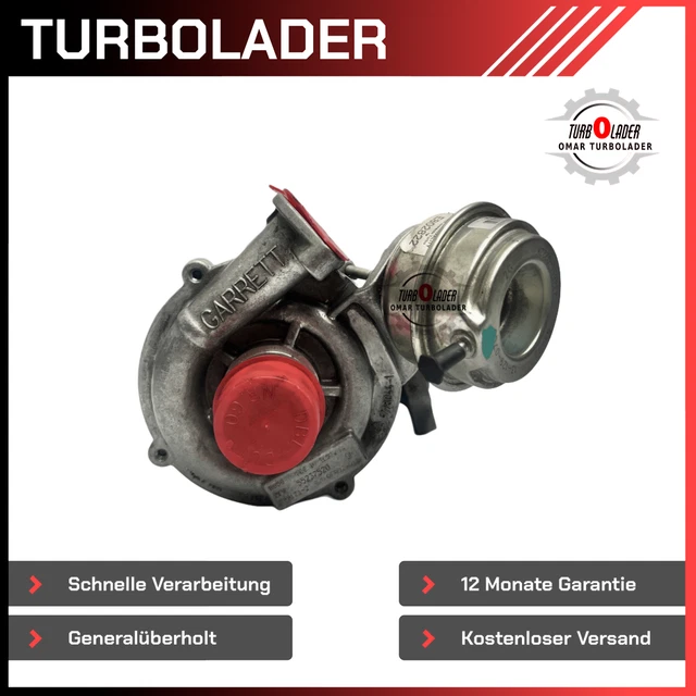 TURBOLADER OPEL FIAT Citroen Peugeot 1.3 CDTI 55 kW A13DTC Z13DTJ ...