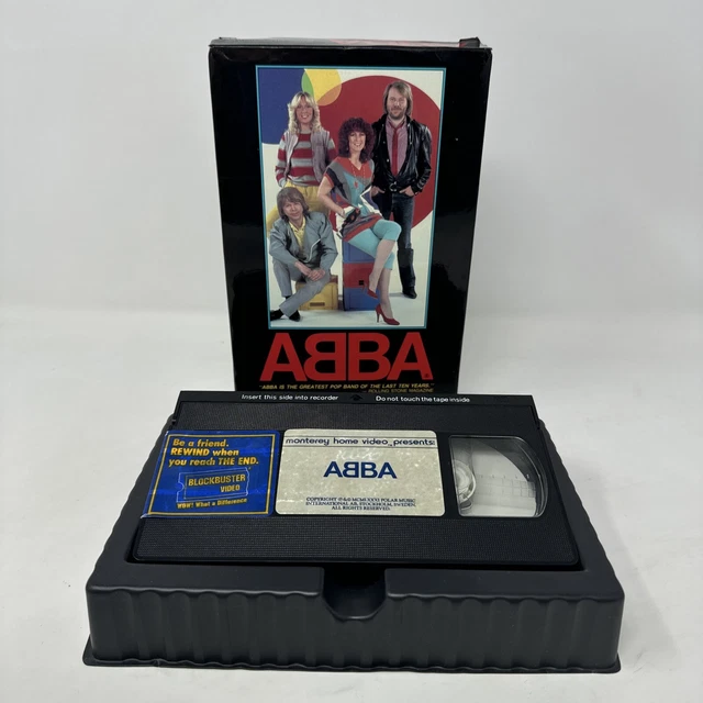 ABBA (VHS, 1983) Big Black Box RARE Monterey Home Video Live £22.42 ...