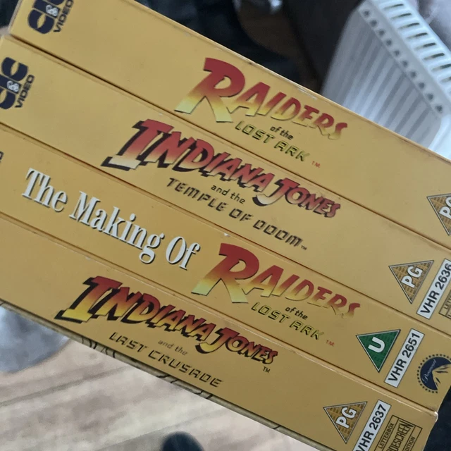 INDIANA JONES TRILOGY Special Edition VHS Box Set £7.99 - PicClick UK