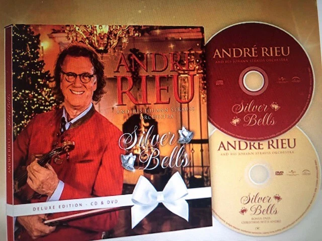 ANDRE RIEU SILVER Bells Limited Deluxe Edition CD & Bonus DVD CD DVD ...