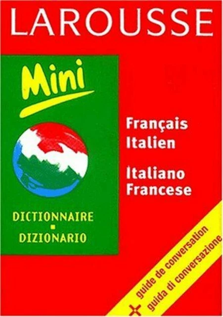 LAROUSSE MINI DICTIONNAIRE français-italien-français Collectif Bon état ...