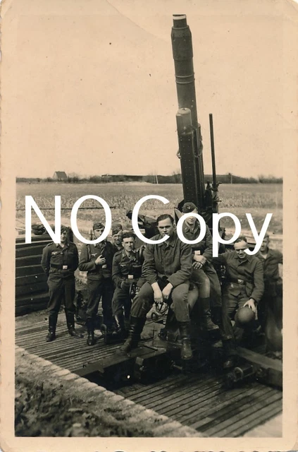 FOTO WK2 FLAK Geschütz Regiment Ausbildung Lehrgang Wehrmacht X116 EUR ...