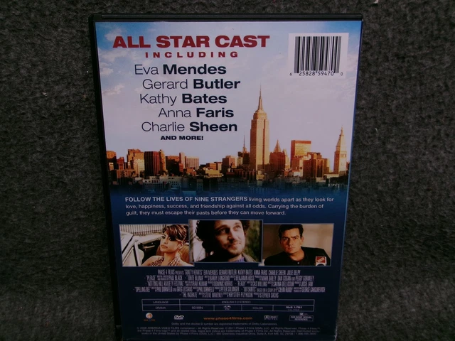 GUILTY HEARTS DVD Drama All Star Cast Eva Mendes Gerard Butler Charlie ...
