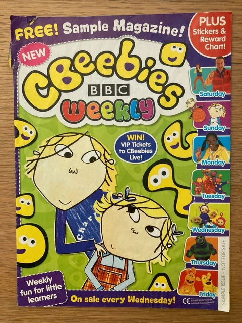 CBEEBIES MAGAZINE SAMPLE Issue 2006 - Charlie and Lola, Tweenies ...