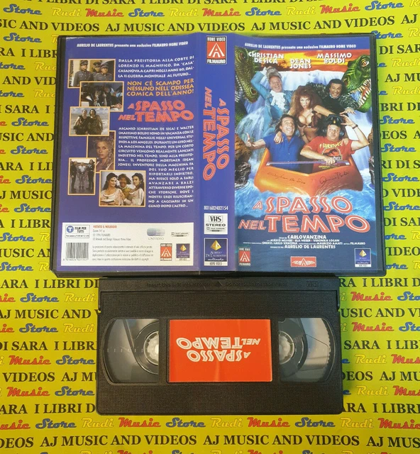 VHS FILM A SPASSO NEL TEMPO De sica Dean Jones Boldi Ela Weber 1996 ...