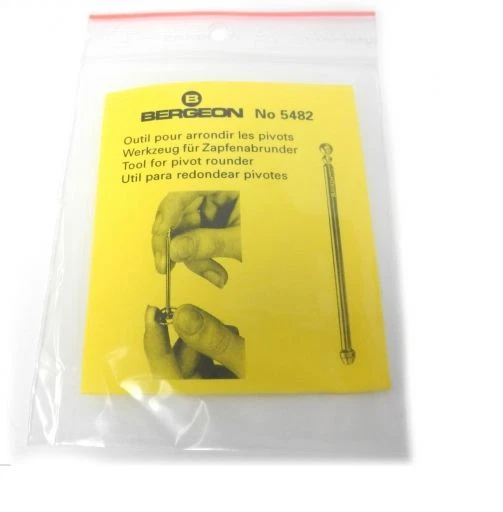 BERGEON 5482 PIVOT Outil Pour Arrondi Montre Balance Pointes Montres ...