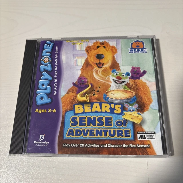 BEAR IN THE Big Blue House PC CDRom Windows 95/98. Playzone! £12.50 ...