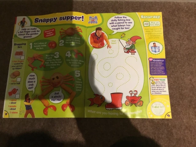 CBEEBIES MAGAZINE SAMPLE Issue 2006 new Charlie and Lola, Tweenies ...