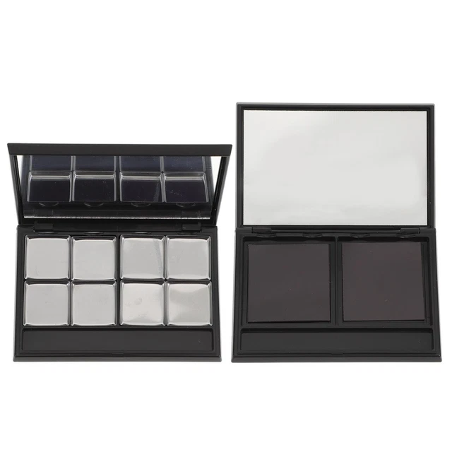 EYE SHADOW BLANK Travel Magnetic Empty Palette Eyeshadow Pans Matte ...