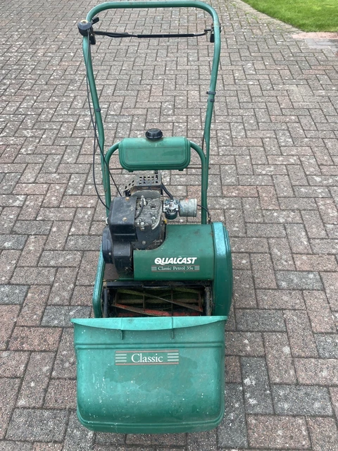 QUALCAST CLASSIC 35S Cylinder Lawn Mower £85.00 - PicClick UK