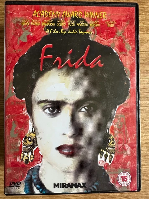 FRIDA DVD 2002 Mexicain Peintre Artiste Kahlo Biopic Film Avec Salma ...