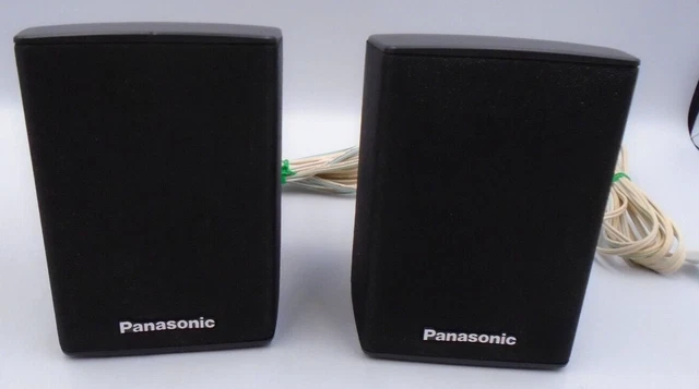 PANASONIC SPEAKER SB-HF170 Pair Front Speakers & Wire Only 55W 5ohm ...