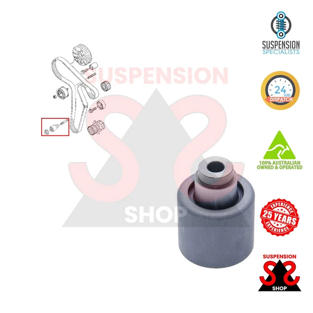 DEFLECTION PULLEY/GUIDE PULLEY, Timing Belt Suit VW Caddy 2.0 TDI 16V ...