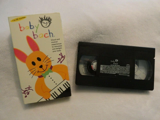 BABY EINSTEIN ~ BABY BACH ~ VHS, 2000 ~ 1 to 36 months ~ 1+ SHIP $40.80 ...