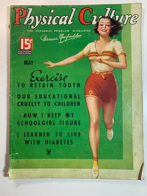 VINTAGE USA MAGAZINE - Physical Culture May 1935 $75.00 - PicClick AU
