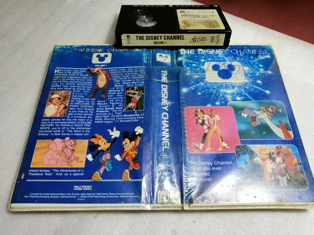 THE DISNEY CHANNEL Vol. 2 - RARE Australian Ex-Rental Betamax 1st Issue - FAMILY $58.05 ...