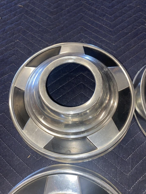 1973-1987 CHEVY K10 K5 Blazer 1/2 Ton Truck 10.5" Dog Dish Hub Caps OEM ...
