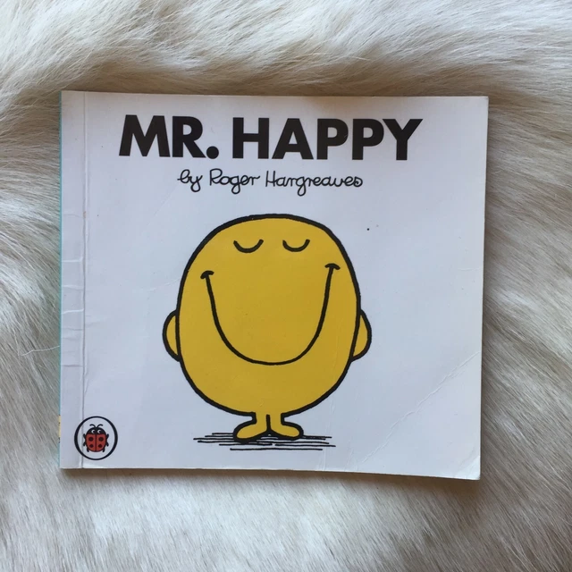 ROGER HARGREAVES MR Happy Book MR MEN Book Children's Book KIDS Book ...