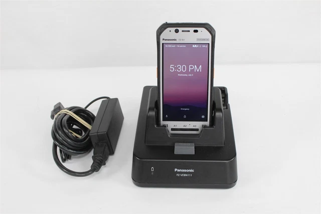 PANASONIC TOUGHBOOK FZ-N1EB Barcode Scanner Wi-Fi/LTE/GPS w/ FZ-VEBN111 ...