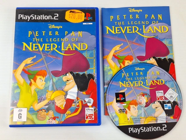 SONY PLAYSTATION 2 PS2 Disney Peter Pan The Legend of Never Land PAL ...