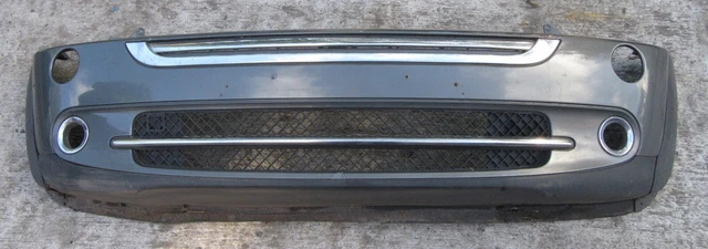 GENUINE MINI FRONT Bumper (Royal Grey) Cooper / One R50 R52 (LCI) 2004 ...